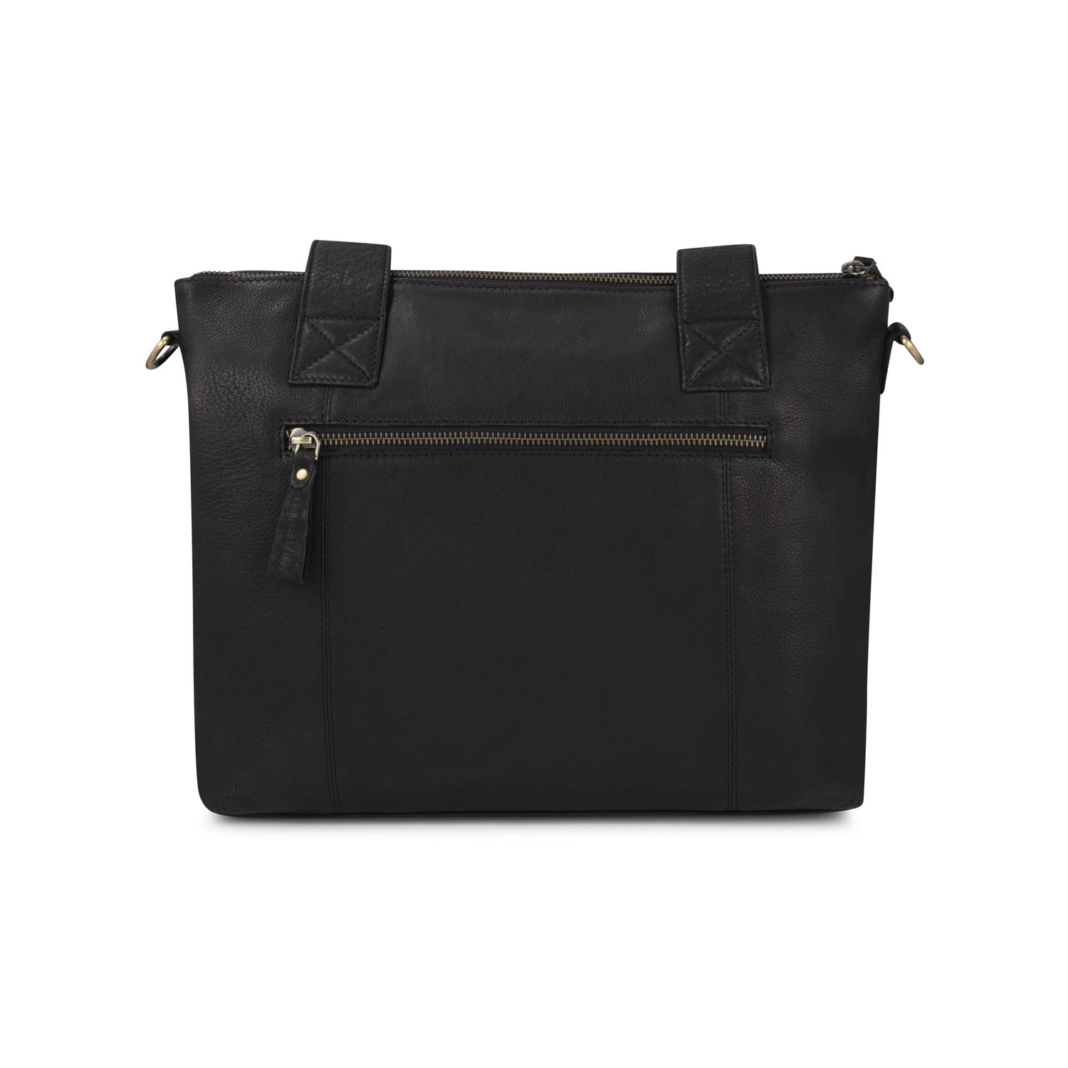 BAG2BAG Tas Model Edson - Zwart | Haar Sieraad