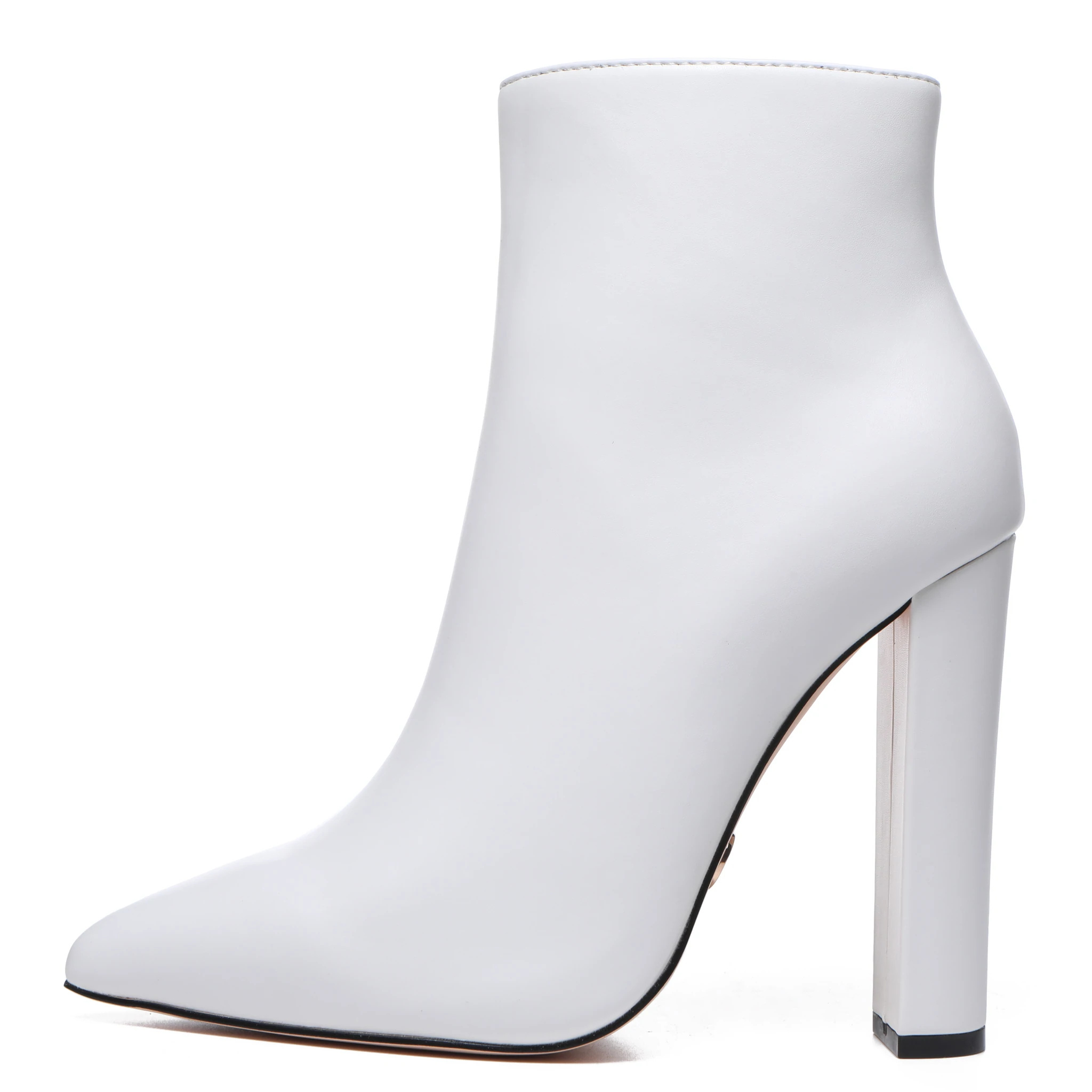 Giaro ALIA WHITE MATTE ANKLE BOOTS - Giaro High Heels | Official store ...