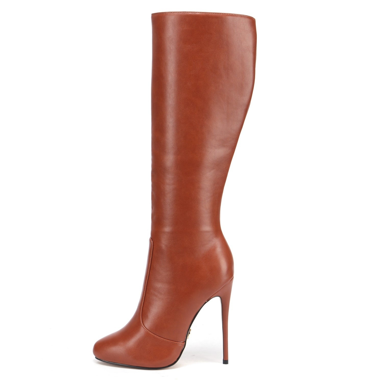 Giaro BRANDY BROWN MATTE KNEE BOOTS - Giaro High Heels | Official store ...