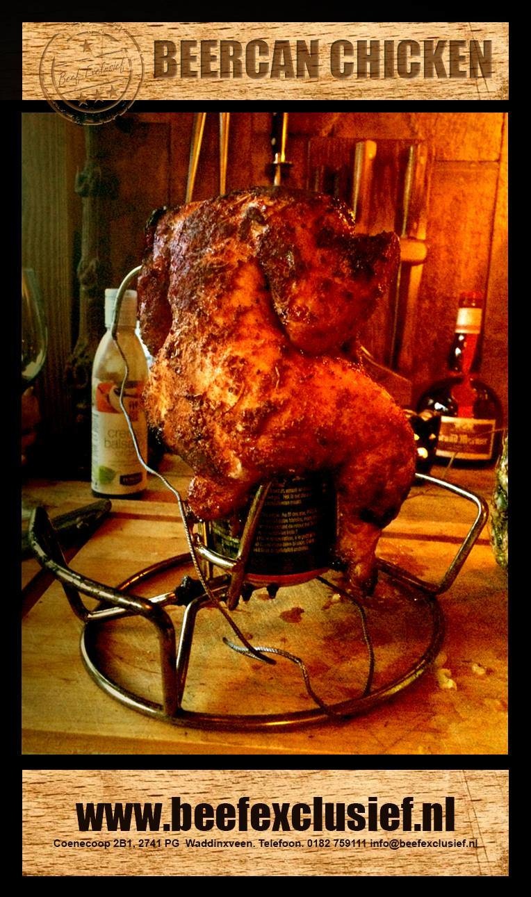 FREAKY FRIDAY CHICKEN ON A BEERCAN - Beef Exclusief B.V.