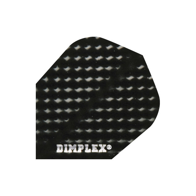 Piórka Harrows Dimplex Plain Black - Dartshopper.pl