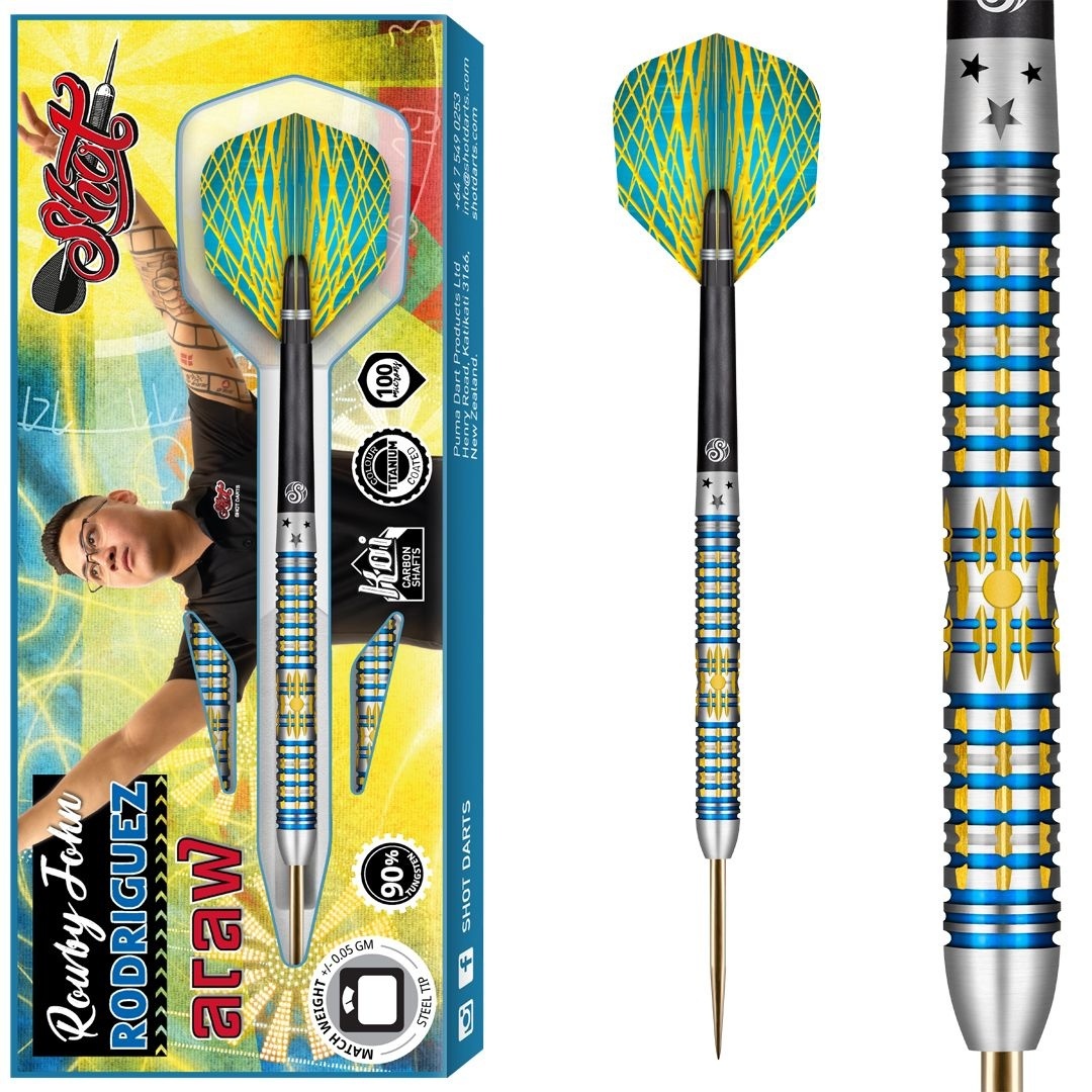 Lotki Shot Rowby-John Rodriguez Araw 90% - Dartshopper.pl