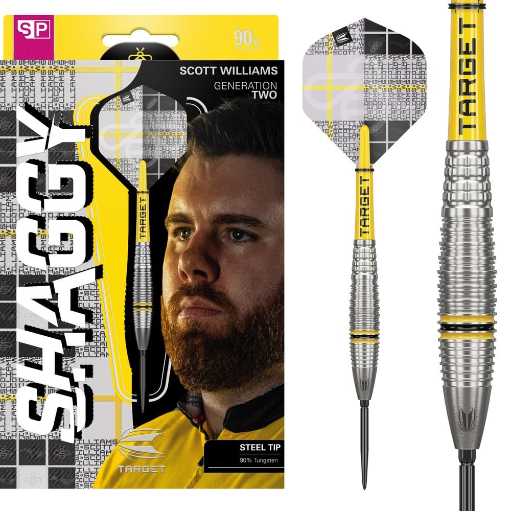 Lotki Target Scott Williams G2 Swiss Point 90% - Dartshopper.pl