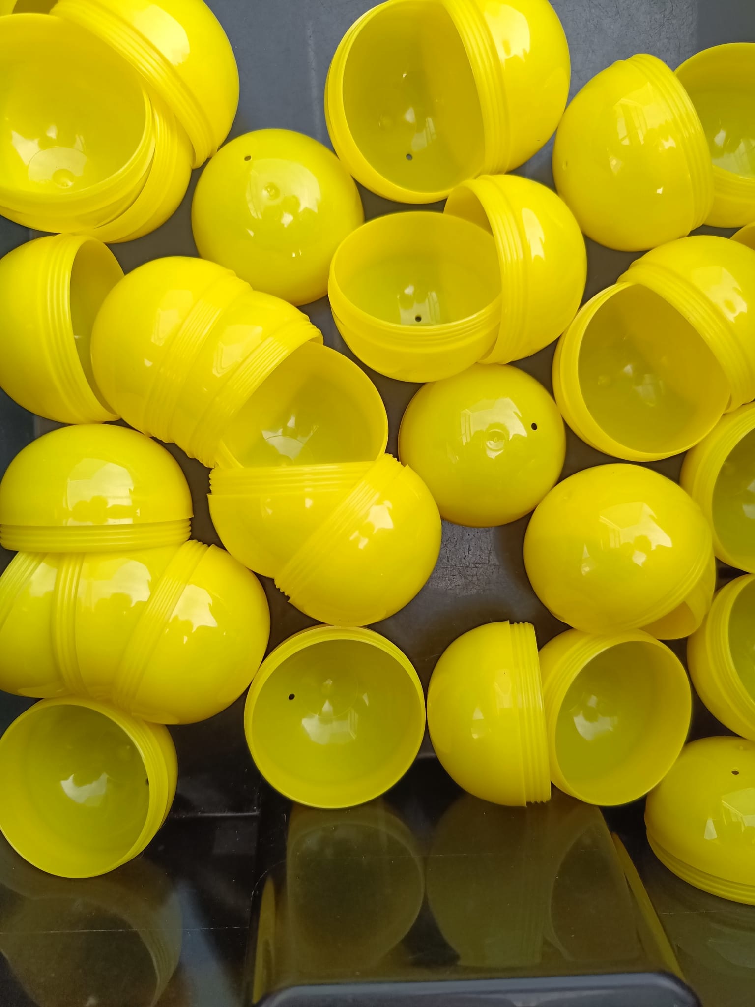 Lege Capsules 50 mm Geel - Centennial TC