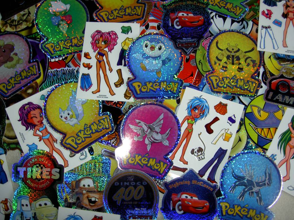 Sticker Mix in uitdeelbox - Centennial TC