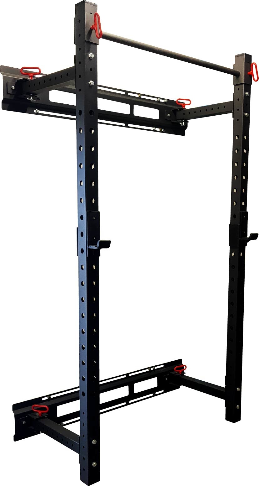 Athletic Performance Wall Mounted Folding Half Rack - Best Buy Fitness