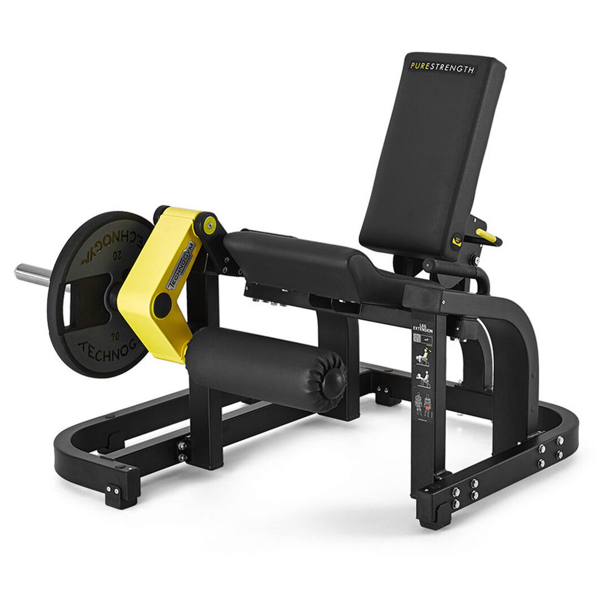 Technogym Leg Extension Pure editie - MG6500 Pro - Best Buy Fitness