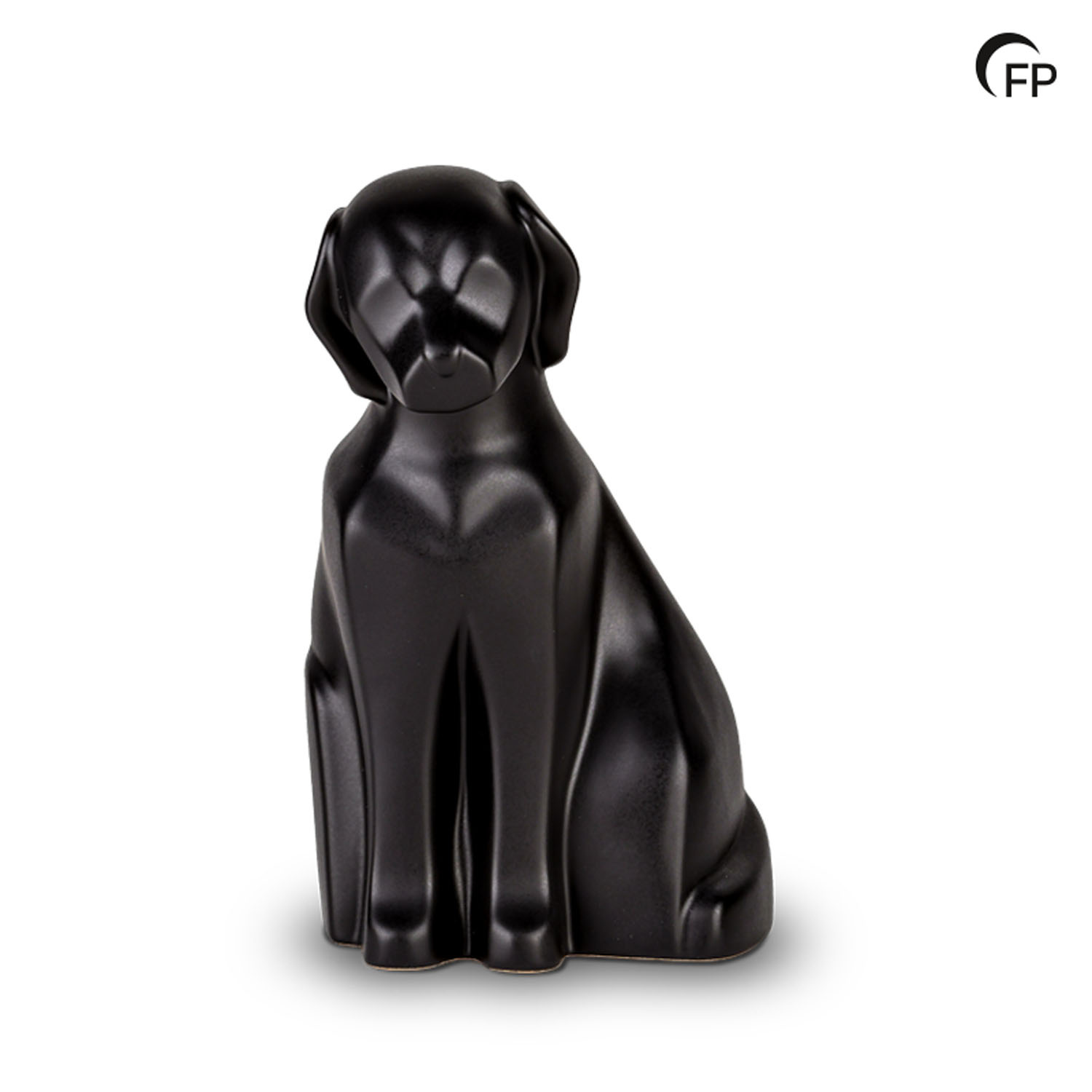 KU 171 Ceramic pet urn Dog matt - Funeral Products B.V.