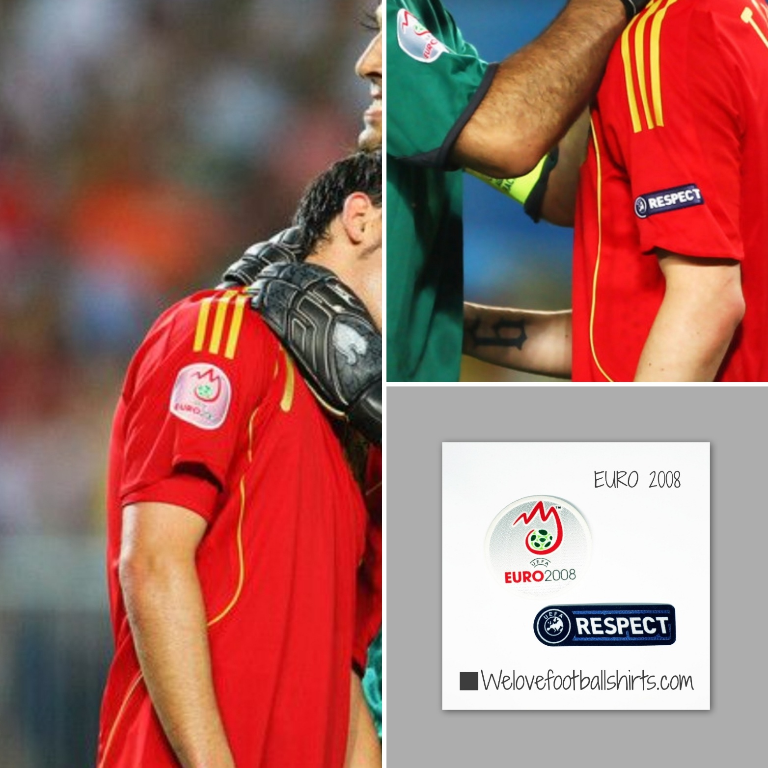 Patches UEFA EURO 2008 Austria - Switzerland - WeLoveFootballShirts.com