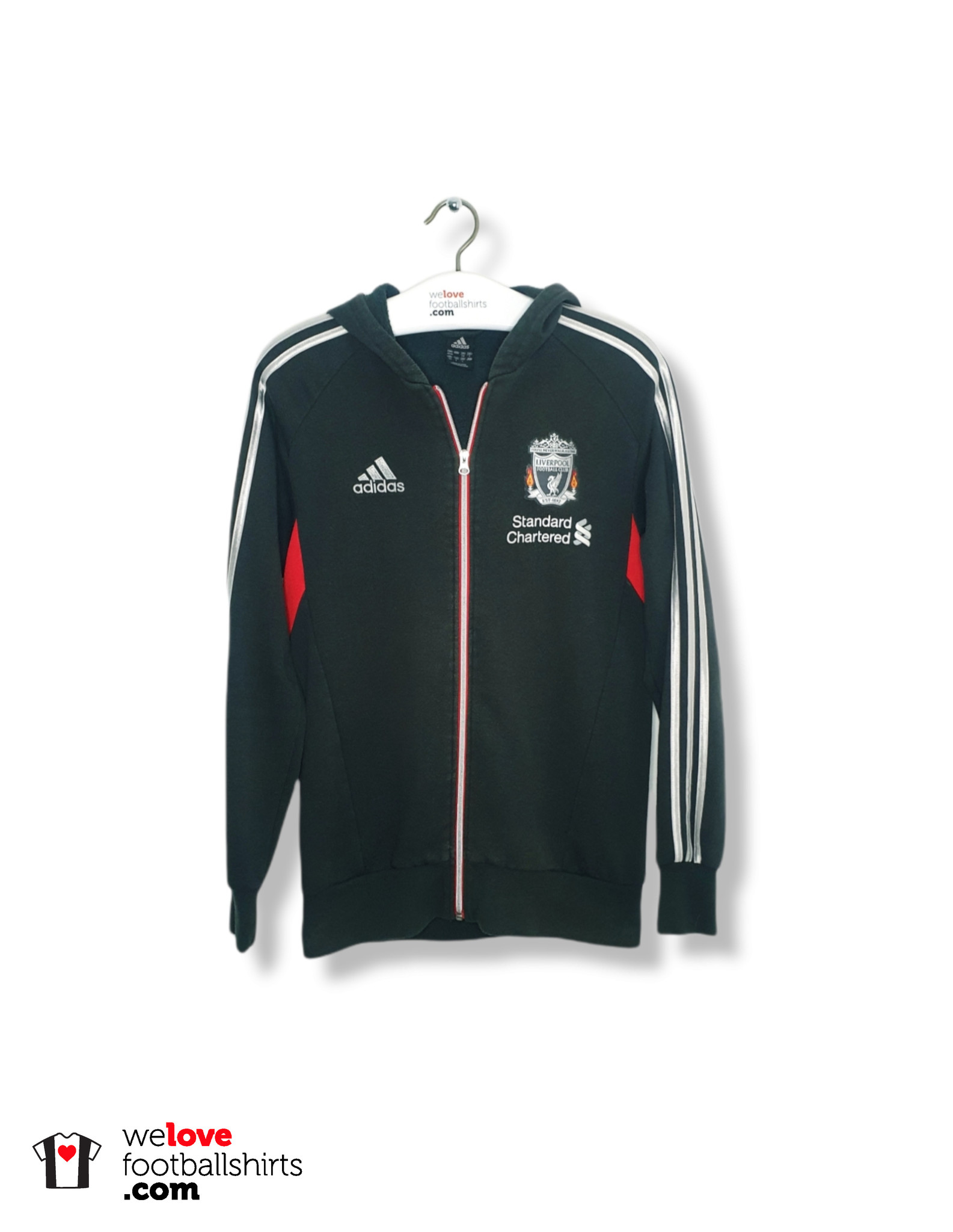 Adidas football vest with zip Liverpool 2010/11 - WeLoveFootballShirts.com