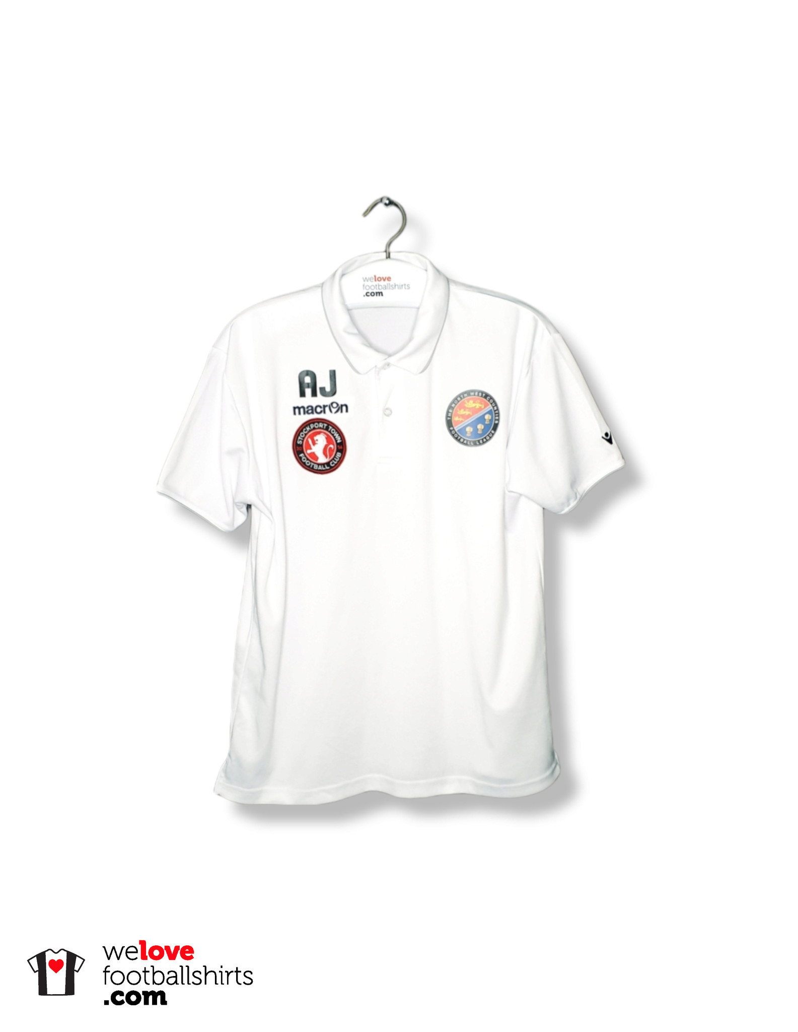 Macron football polo shirt Stockport Town F.C. - WeLoveFootballShirts.com