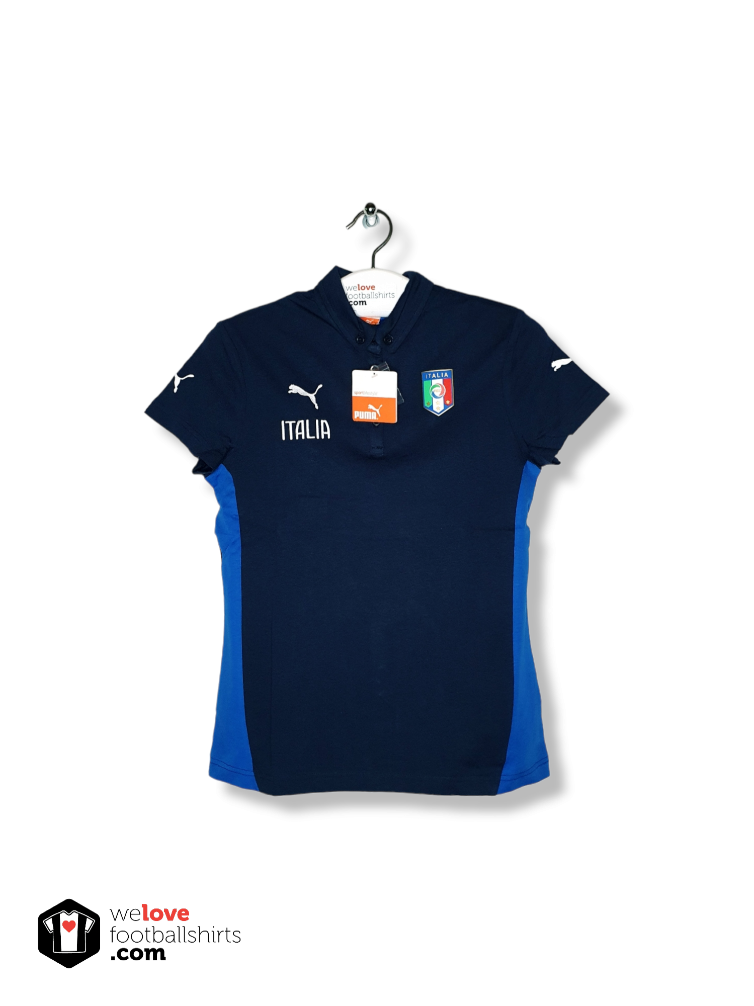 Puma dames voetbal polo Italië 2016/17 - WeLoveFootballShirts.com