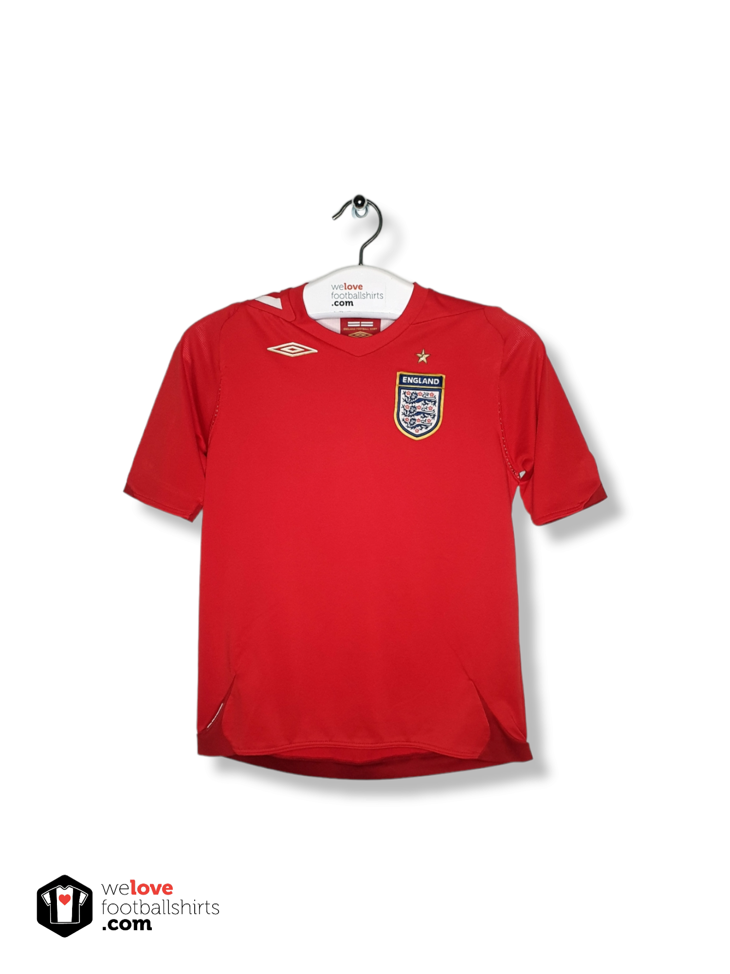 Umbro football shirt England World Cup 2006 - WeLoveFootballShirts.com