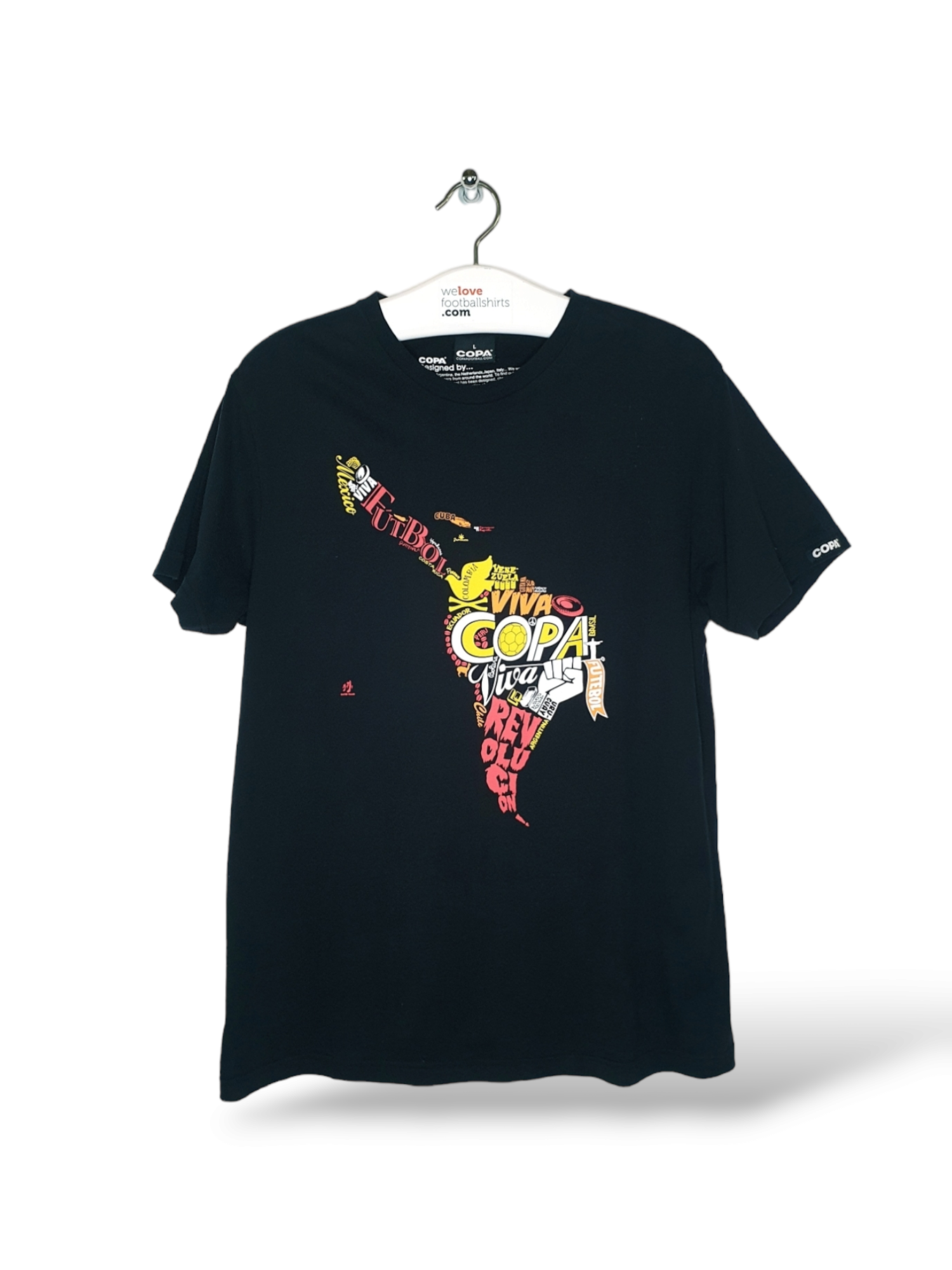 Copa cotton football vintage t-shirt South America ...
