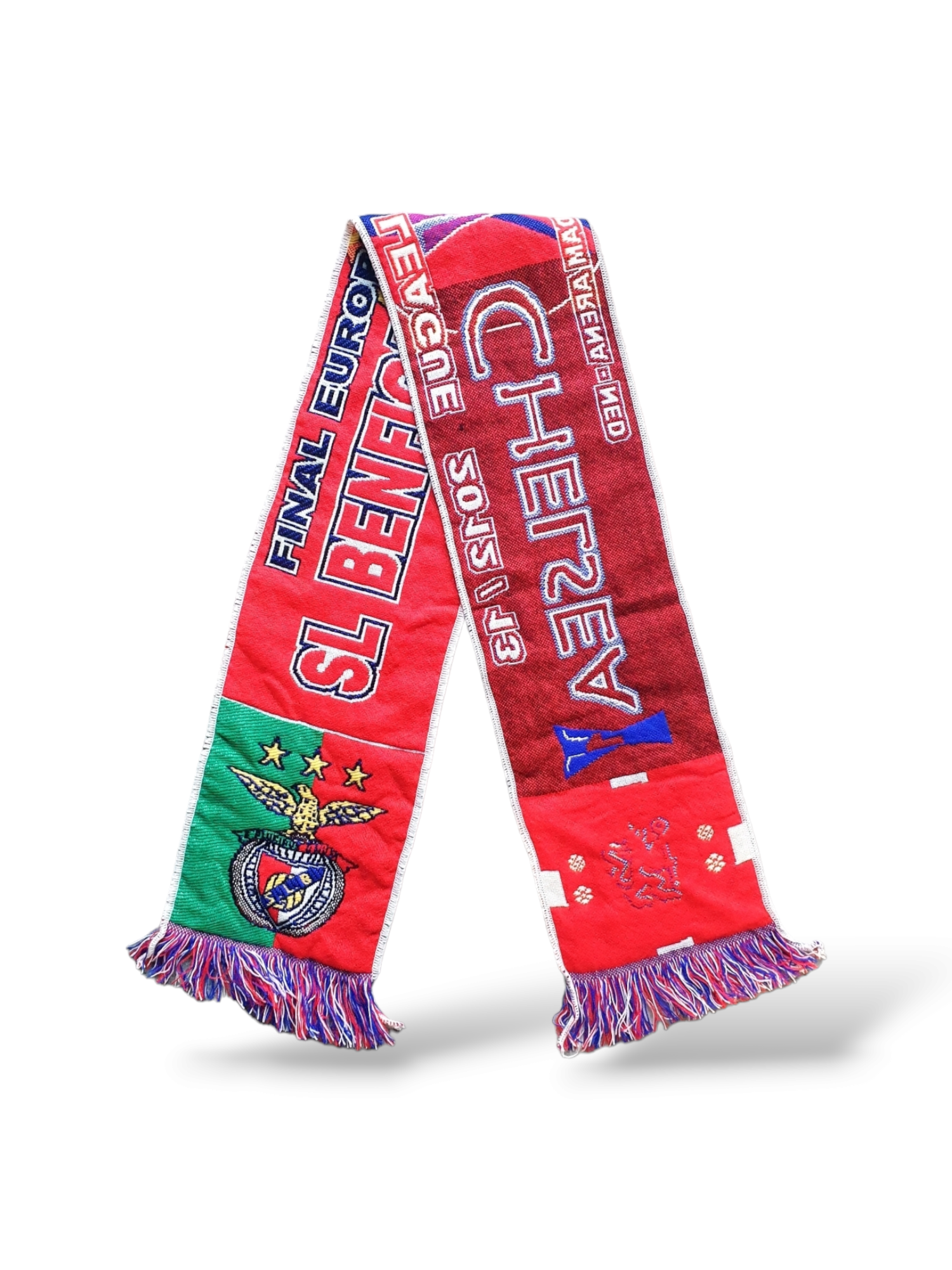 Original Football Scarf Benfica - Chelsea - WeLoveFootballShirts.com