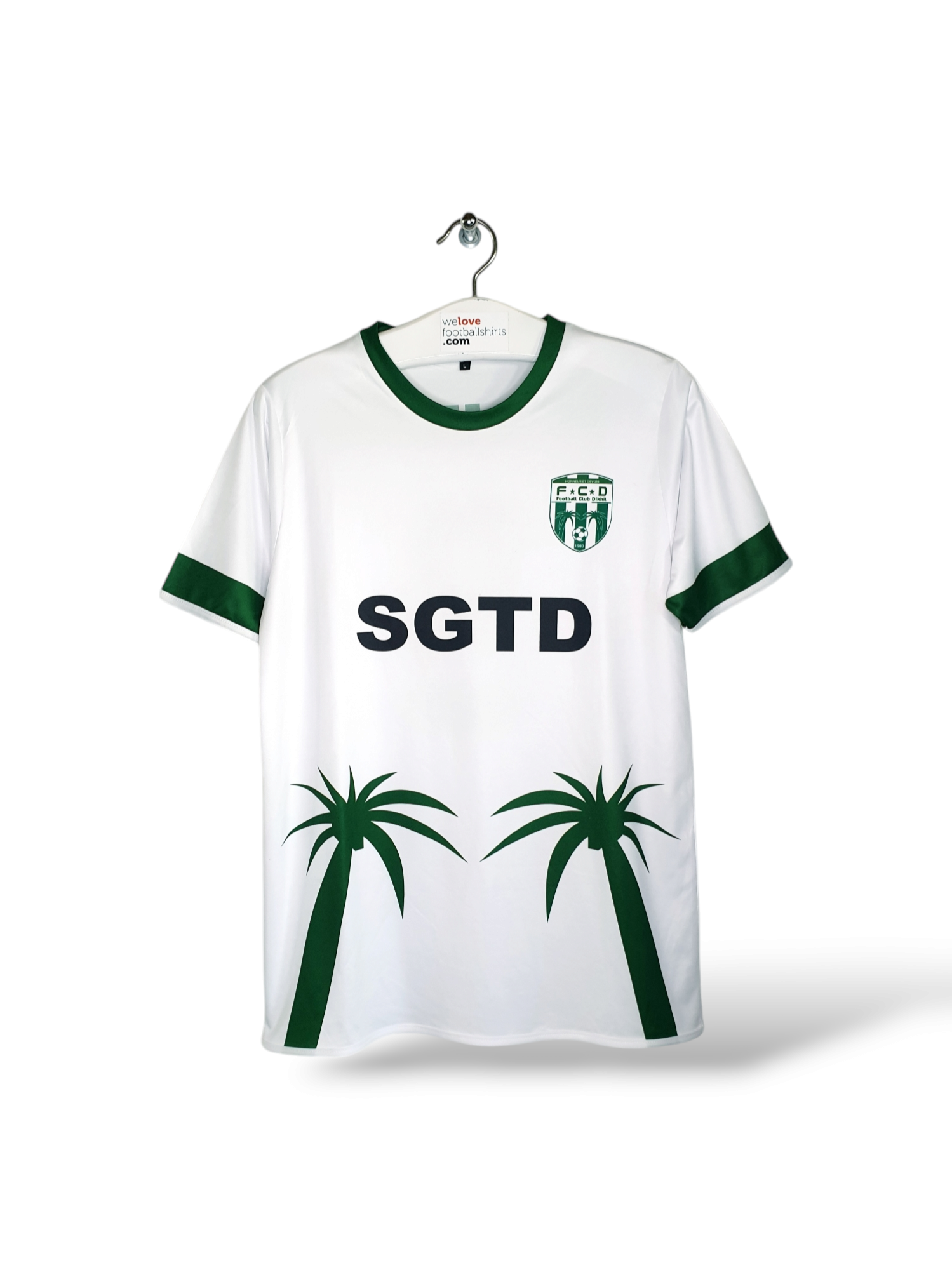 Vintage Player Issue football shirt FC Dikhil/SGDT ...