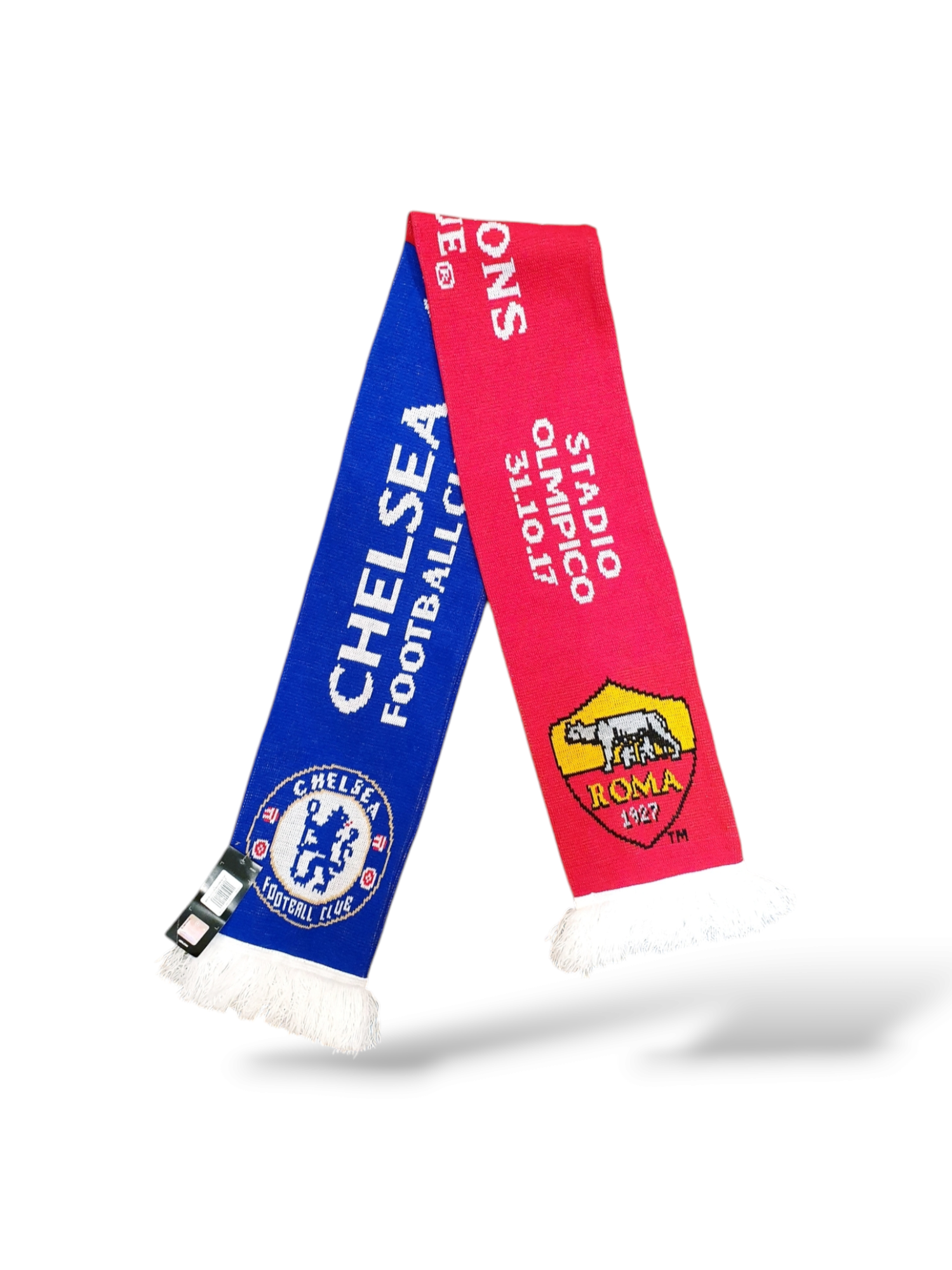 Original Football Scarf Chelsea - AS Roma - WeLoveFootballShirts.com