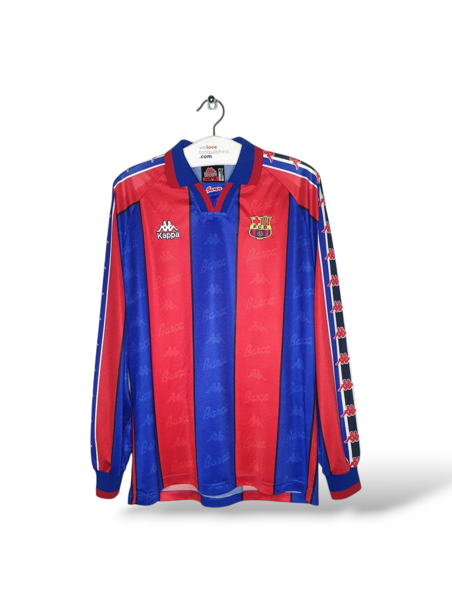Retro vintage football shirt FC Barcelona 1995/97 ...