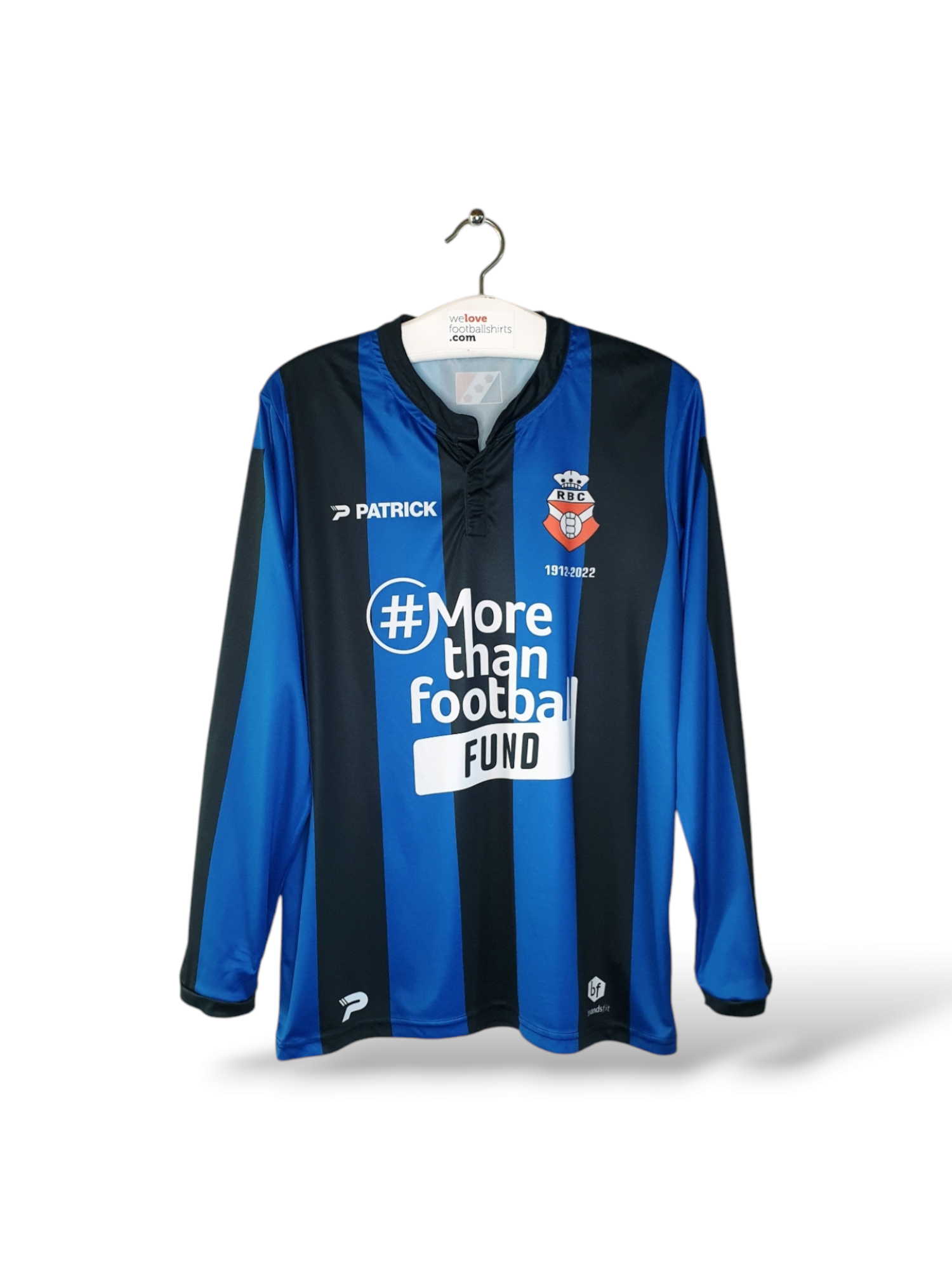 Patrick Player-Issue football shirt RBC 1912-2022 ...