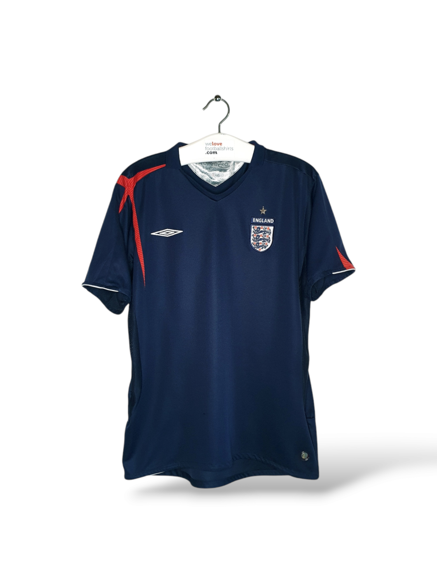 retro vintage goalkeeper shirt England World Cup 2006 ...