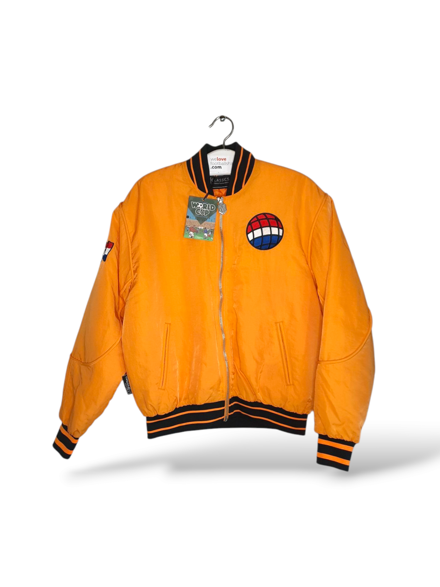 Retro football bomber jacket Netherlands - WeLoveFootballShirts.com