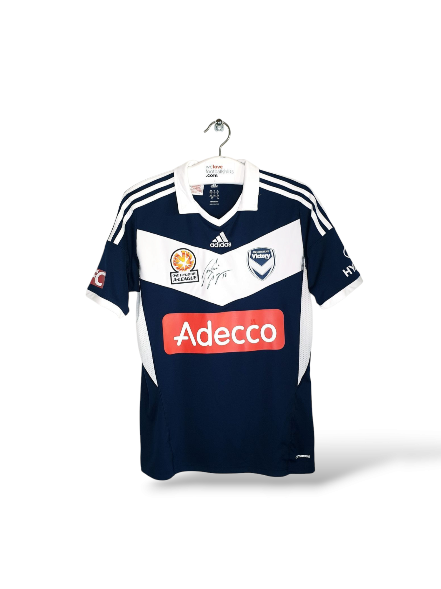 Adidas signed football shirt Melbourne Victory FC 2013/14 ...
