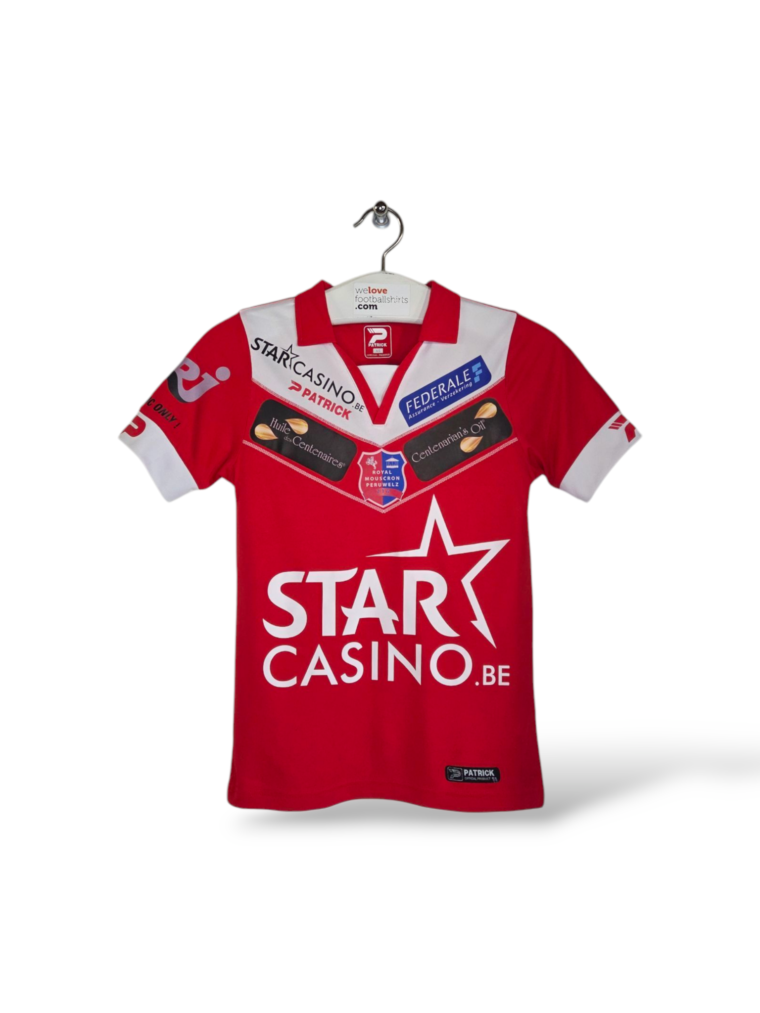 Patrick football shirt Royal Mouscron Peruwelz 2015/16 ...