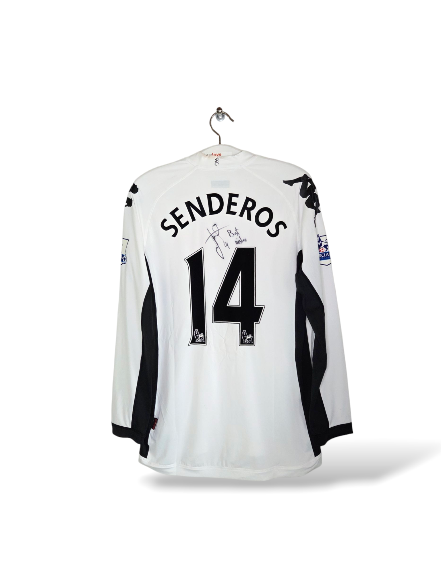 Kappa Matchworn and Signed Fulham 2011/12 Football Shirt ...