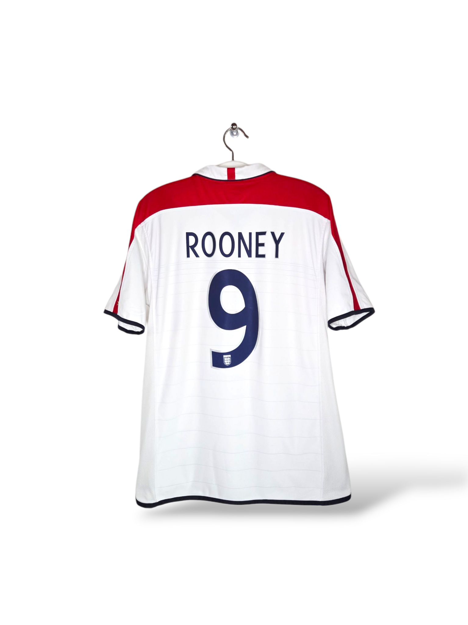 Retro vintage voetbalshirt Engeland EURO 2004 - WeLoveFootballShirts.com