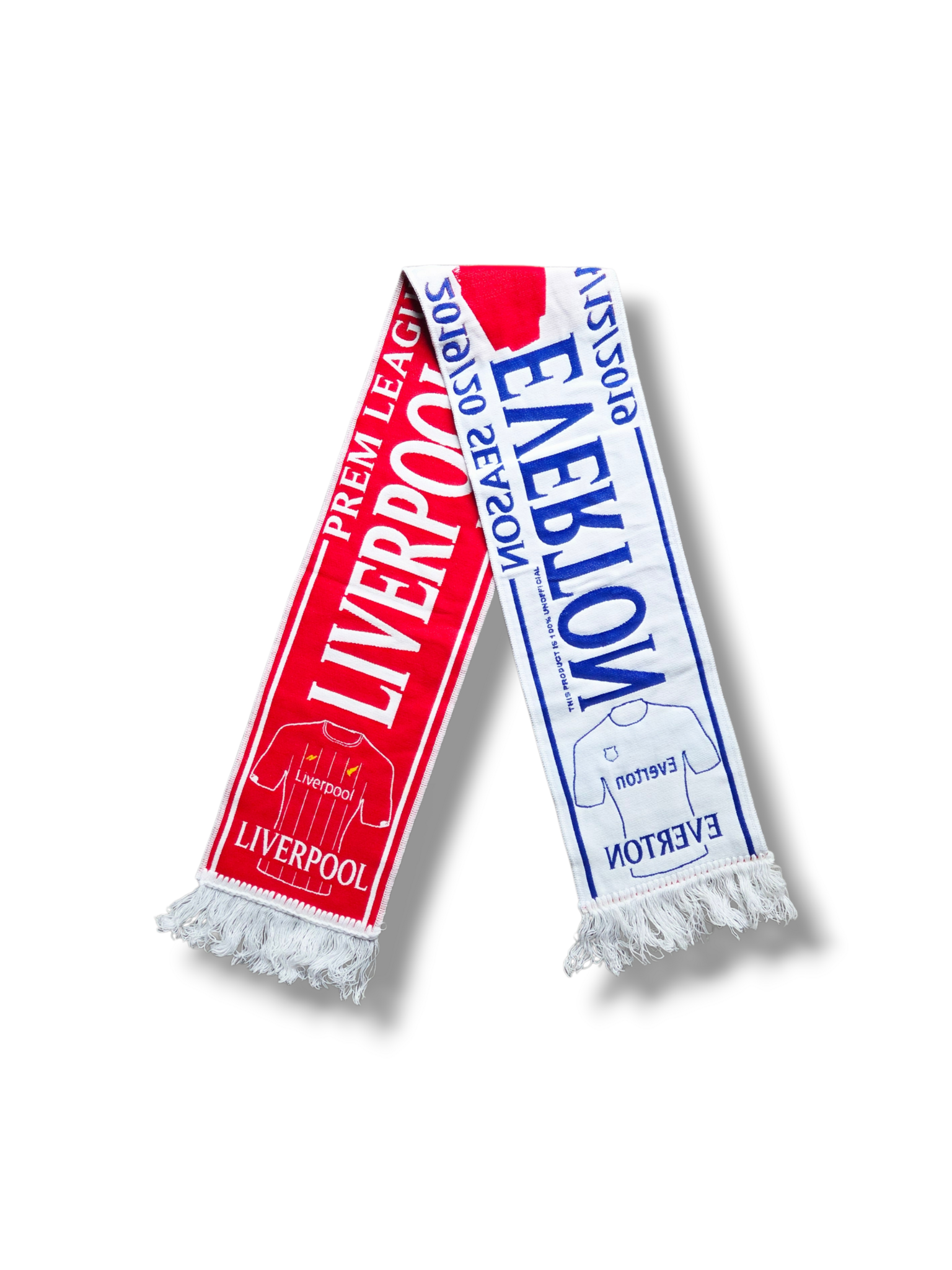 Original Football Scarf Liverpool - Everton - WeLoveFootballShirts.com