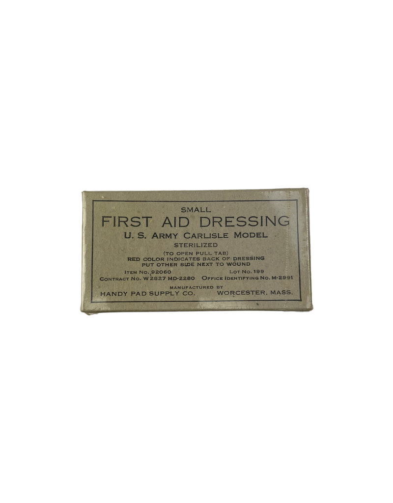 MARVIN'S MILITARY | Amerikaanse WO2 10 Small First Aid Dressings ...