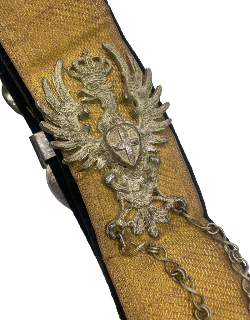MARVIN'S MILITARY | Italiaanse WO2 Giberne bandolier - Marvin's Military