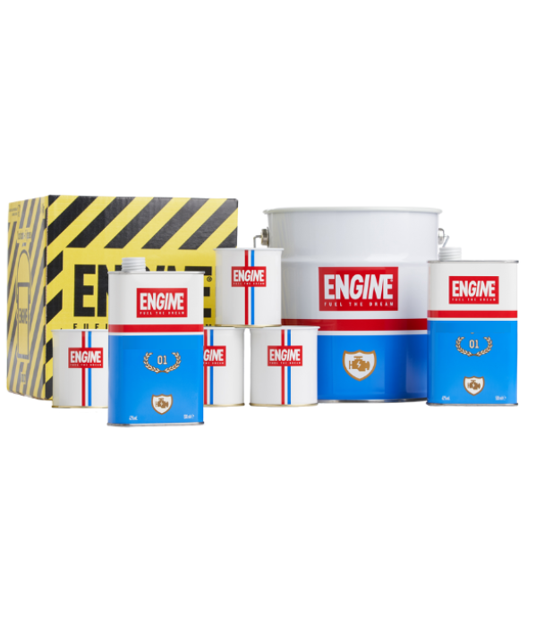 Engine Bucket + 2x Gin 50CL + 4 cups - Club Gin