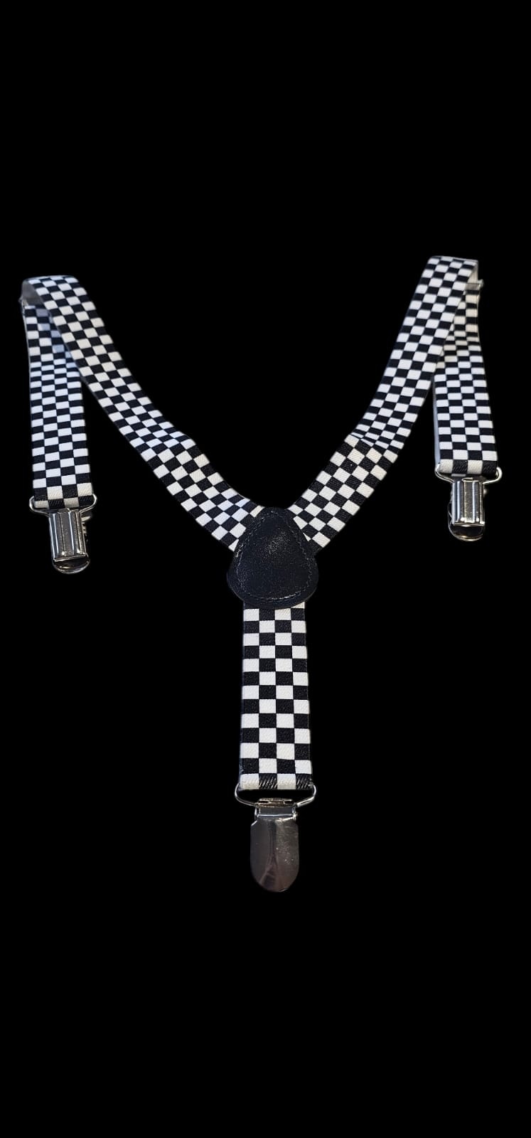 Braces with checkerboard motif - ACACIA DECORS