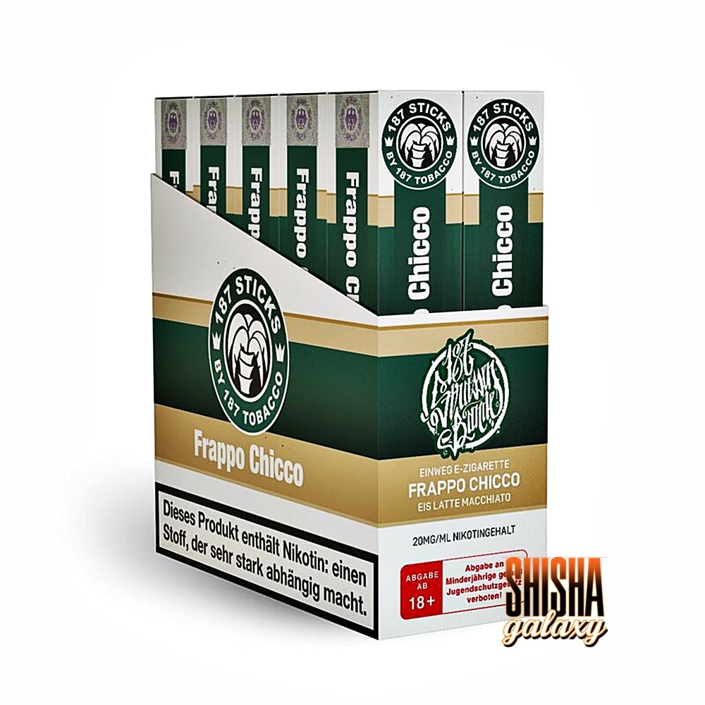 187 Vape - Frappo Chicco - E-Shisha Set - 10er Pack / Bundle - Shisha ... 187 Vape - Frappo Chicco - E-Shisha Set - 10er Pack / Bundle - Shisha ...