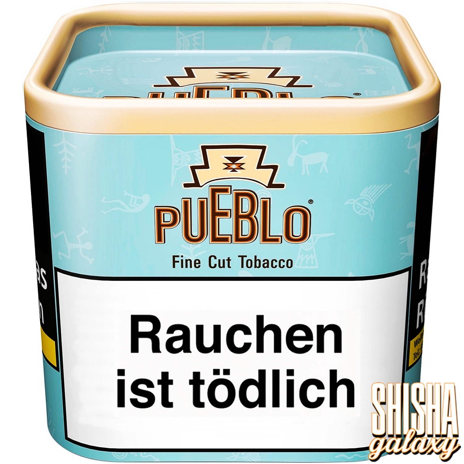 Pueblo - Blue - Feinschnitttabak - Dose - 100g - Shisha Galaxy Online Shop
