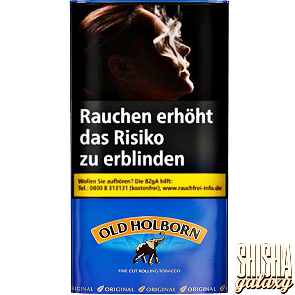 Old Holborn - Original Blue - Tabak / Drehtabak - Pouch - 30g - Shisha ...