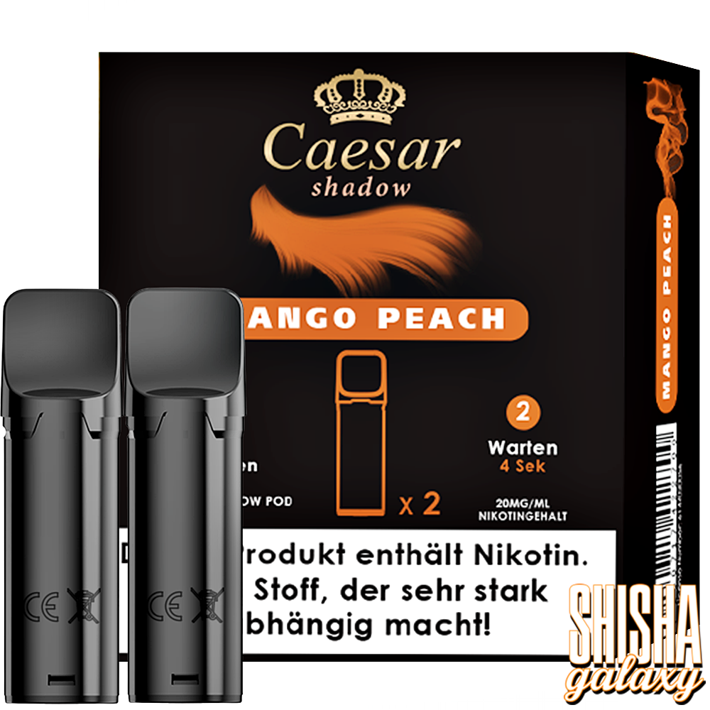 Caesar Shadow - Mango Peach - Liquid Pod - 2ml - Nikotin 20mg - Shisha ...