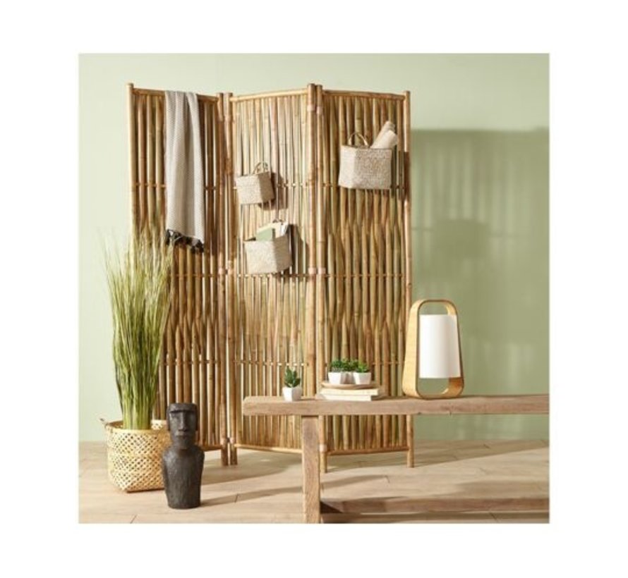 Bamboe Kamerscherm - 2 Stuks - 6 Panelen totaal - 170 cm hoog - 5Five ...