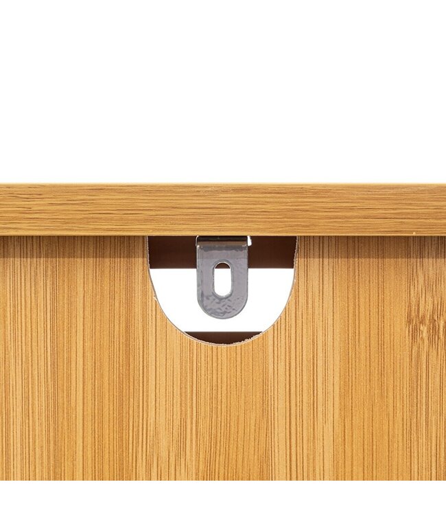 Standing Storage Cabinet with 4 Drawers - Natural - Koning Bamboe