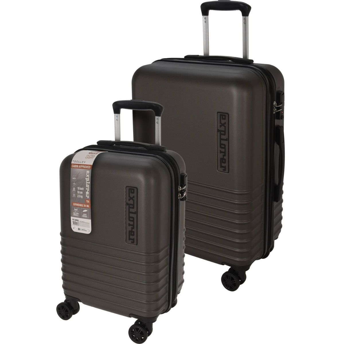 Explorer Luggage Set - 2-Piece - Koning Bamboe