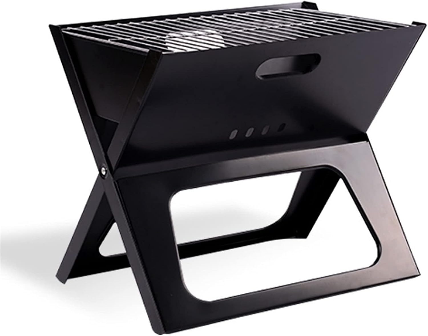 Opvouwbare Barbecue – Draagbare Houtskool BBQ - Koning Bamboe