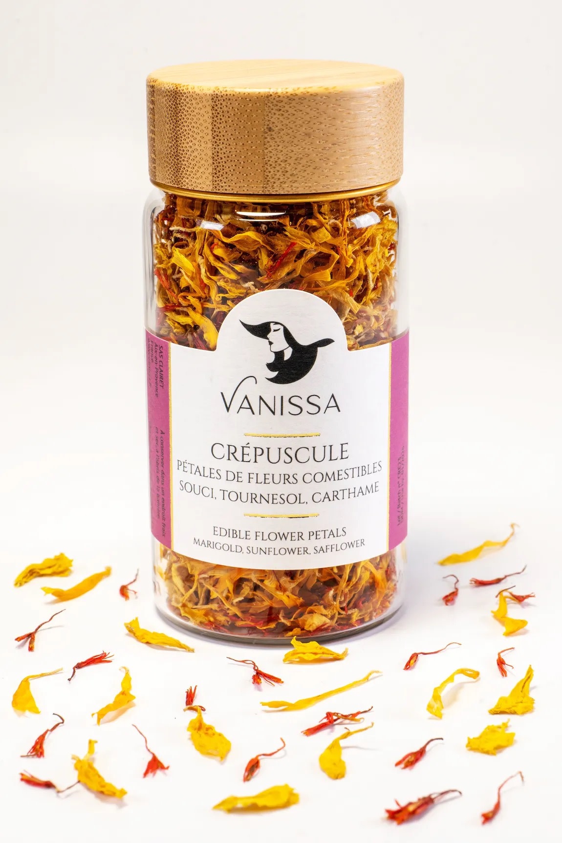 Eetbare gedroogde bloemblaadjes - Het Kookeiland