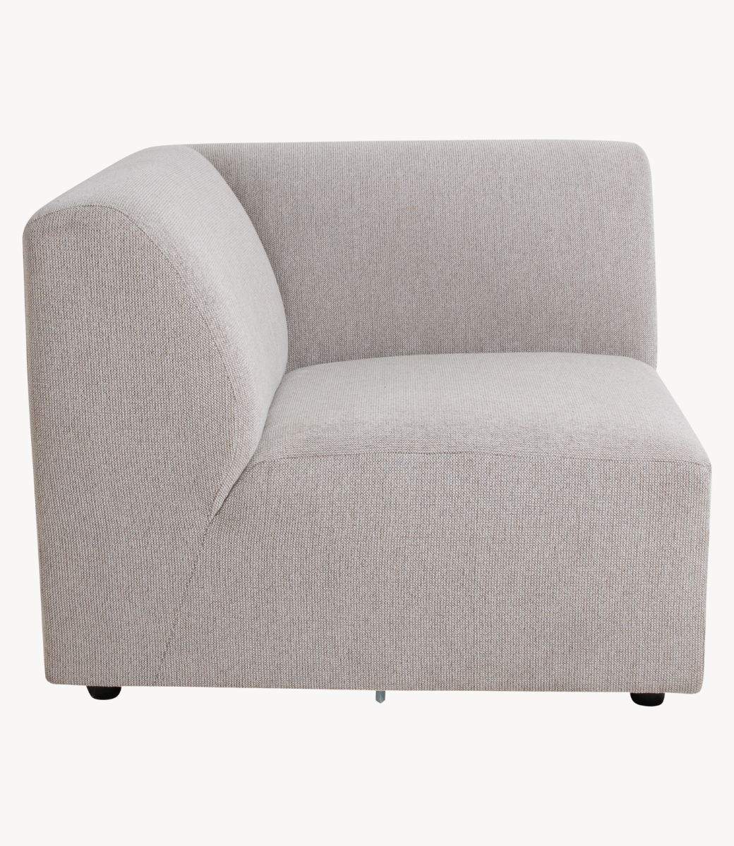 Element jax couch Left light grey - kklup