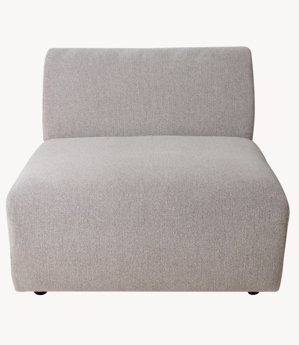 Element jax couch middle light grey - kklup