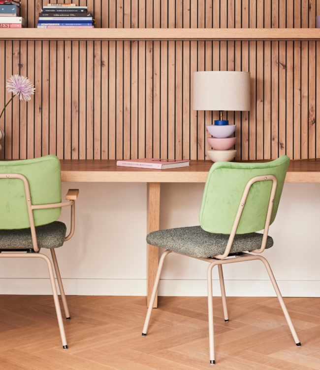 Eetkamerstoel Luko (diverse kleuren & stoffen) - kklup