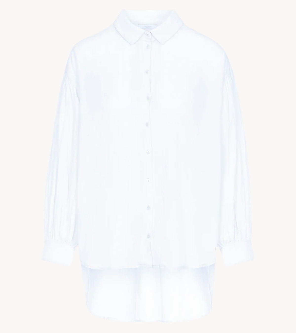 Blouse sarah poplin blouse white - kklup