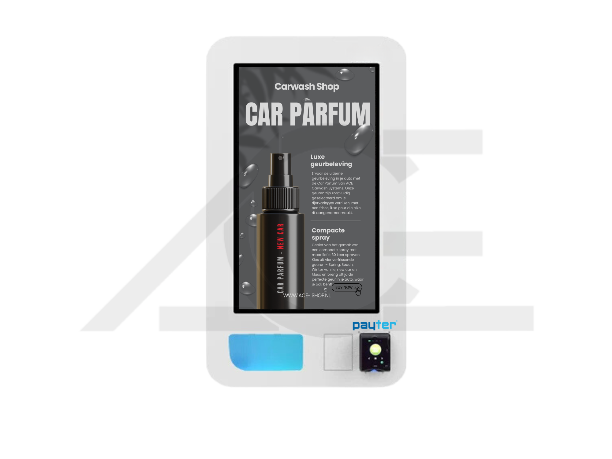 ACE Vending machine - ACE Carwash Shop