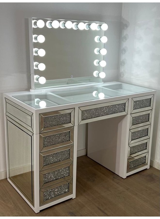 BRIGHT BEAUTY VANITY STATION CRYSTAL - Bright Beauty Vanity BRIGHT BEAUTY VANITY STATION CRYSTAL - Bright Beauty Vanity
