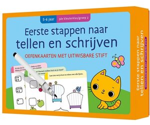 Oefenkaarten met uitwisbare stift - eerste stappen naar tellen en ...